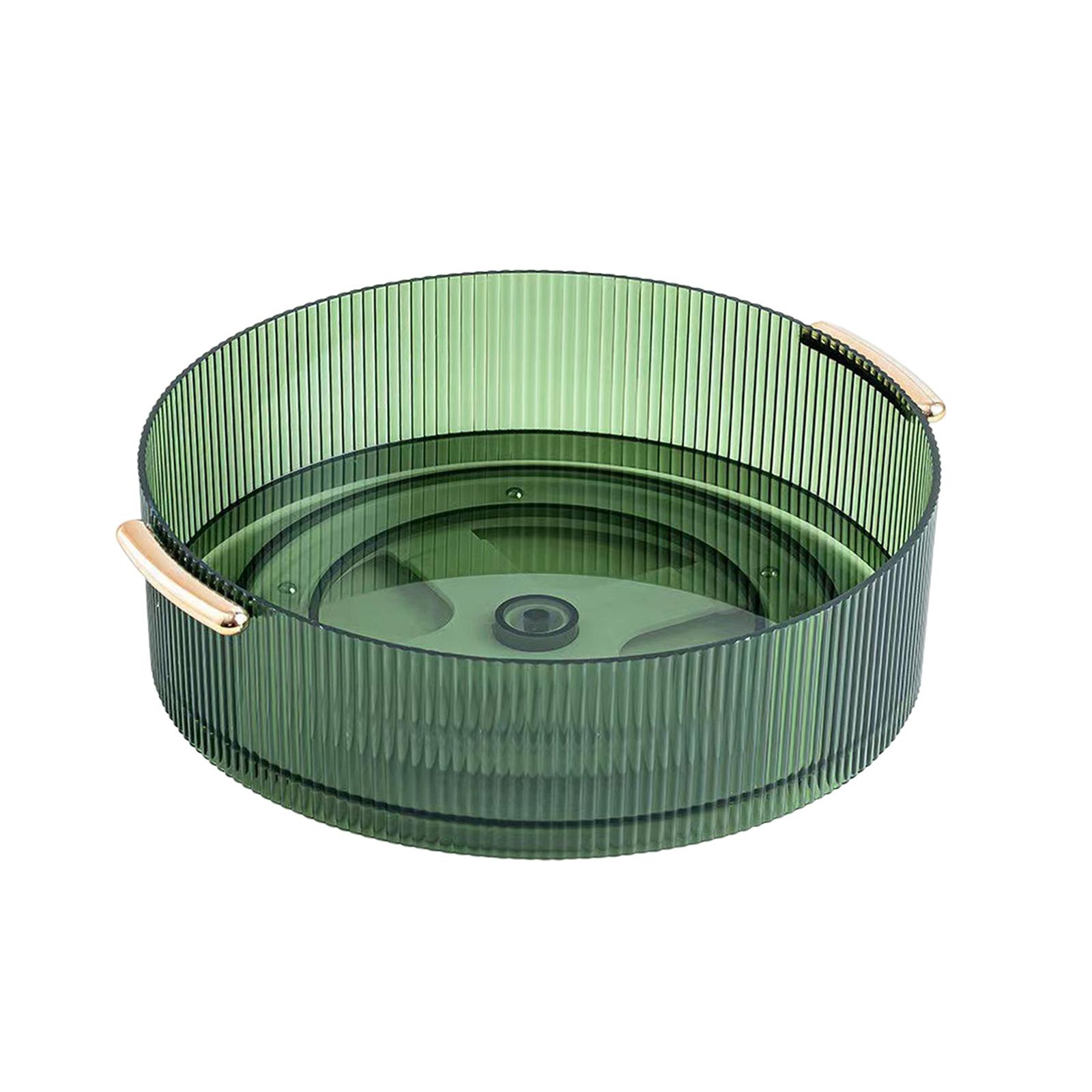 Multipurpose Storage Tray Round Display Trays for Dresser Kitchen ...