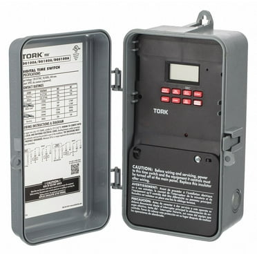 TORK Electronic Timer # E101B 120-277V SPST Multi Use Timer - Walmart.com