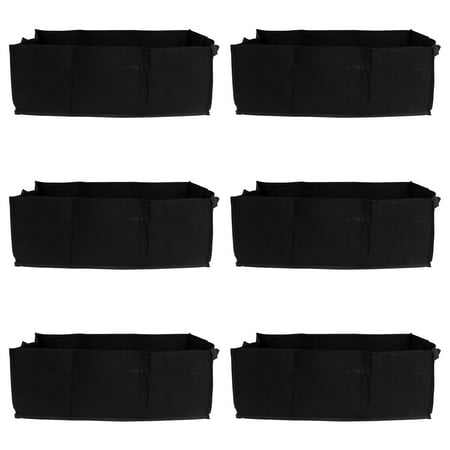 6pcs Square Planting Bag Root Control Bag Vegetables Plant Flower ...
