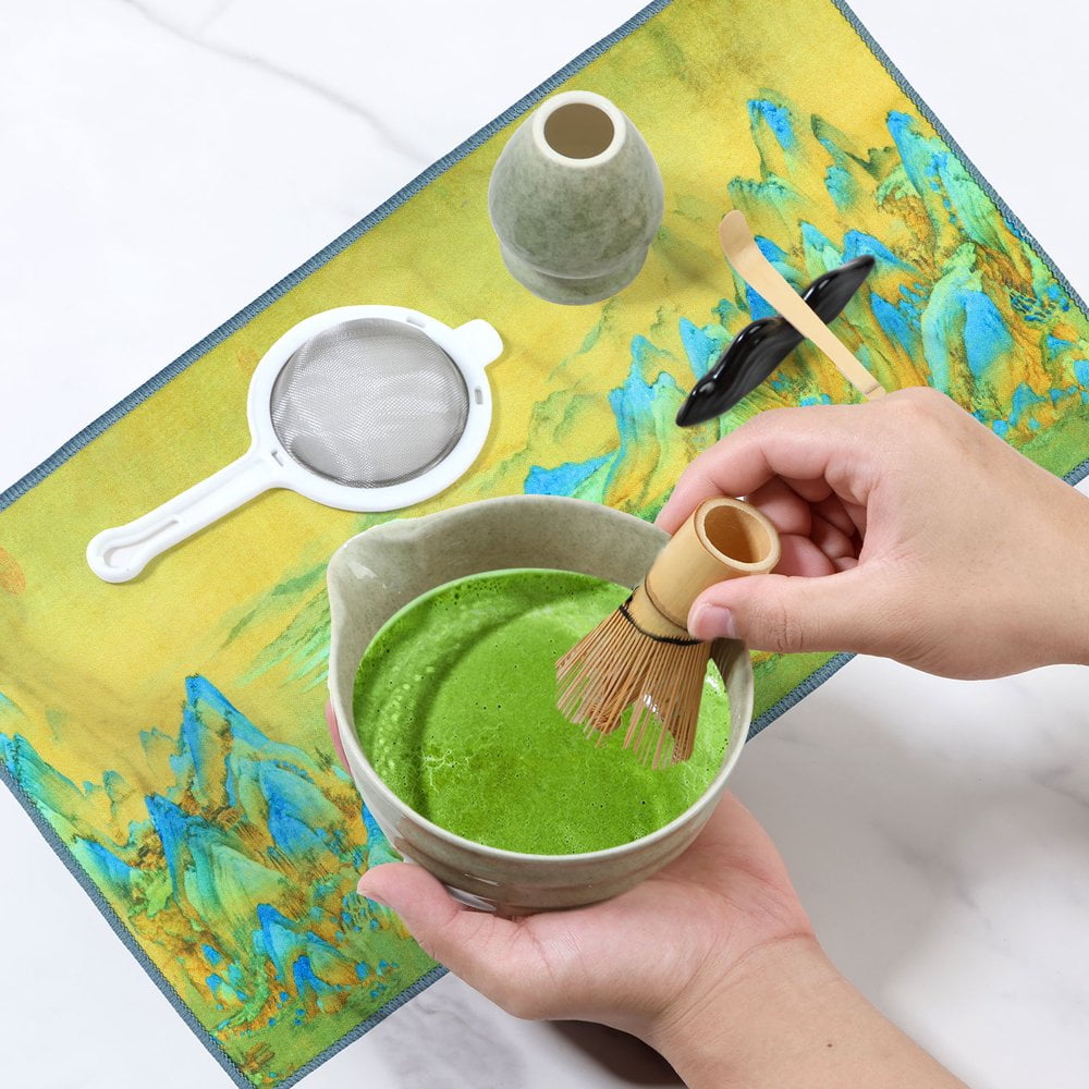 Matcha Kit XhiGeUFG Matcha Set Matcha Whisk Matcha Bowl With... Matcha ...