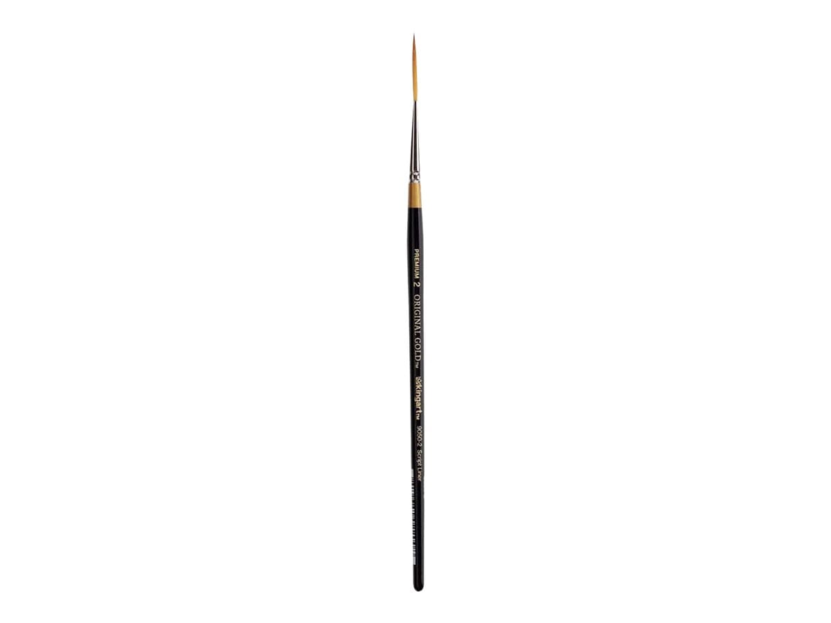 Kingart Original Gold Premium - Paint brush - script liner - size: 2 ...