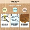 SL450 4x6 Shipping Label in 1 Roll (450 Pages per roll) Support Label ...