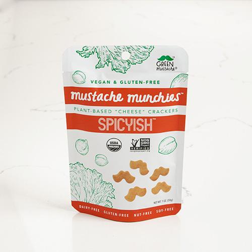 Mustache Munchies Spicyish Crackers - 1 oz. (1 ounce) - Walmart.com ...