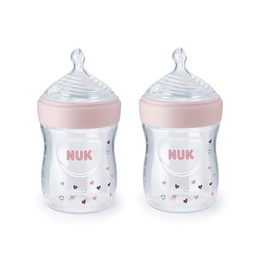 NUK Simply Natural Baby Bottle, 9 oz - Walmart.com