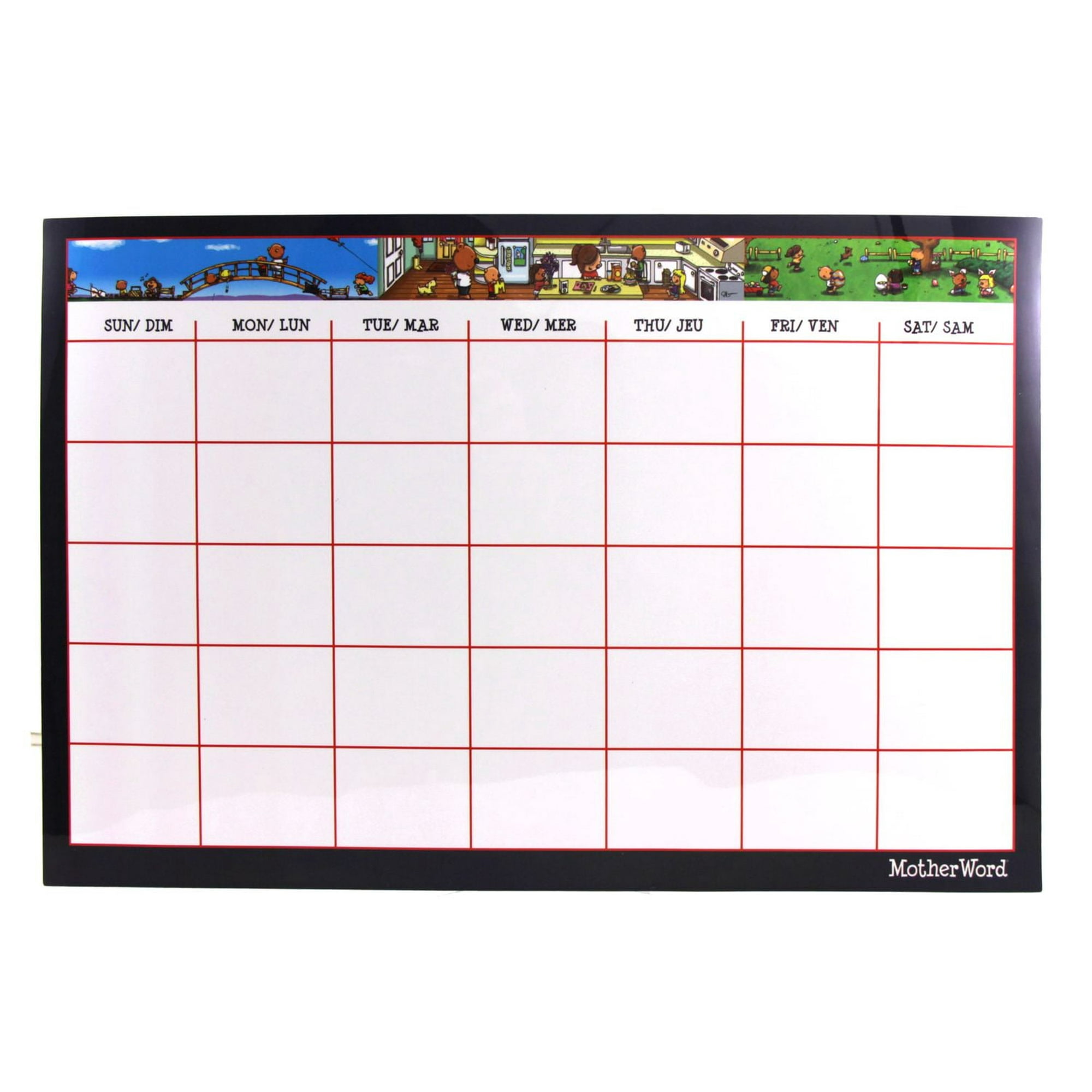 Click here for Motherword Undated Dry Erase Magnetic Calendar 17... prices