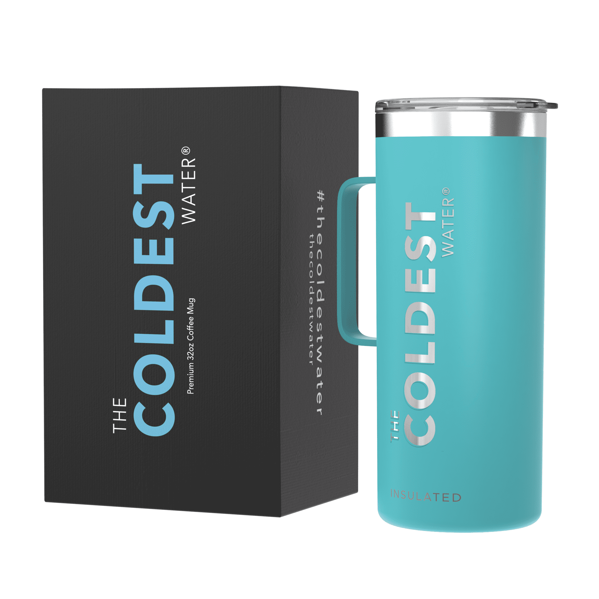 The Coldest Coffee Mug - Stainless Steel Super Insulated Travel Mug for ...