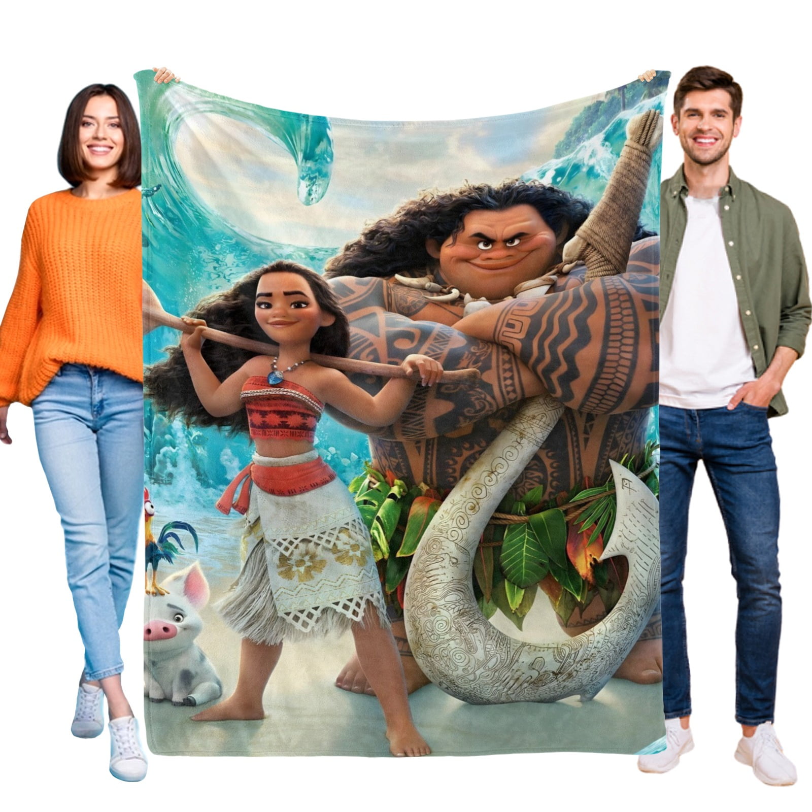 Click here for Unbranded Moana Princess-Anti-Pilling Flannel Blan... prices