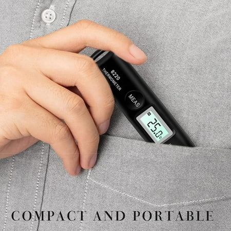 Contactless Mini Digital Infrared Thermometer with LCD Temperature Pen ...