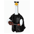 Big White Gooses Guitarist Costume Set for 23-Inch Geese - Leather ...