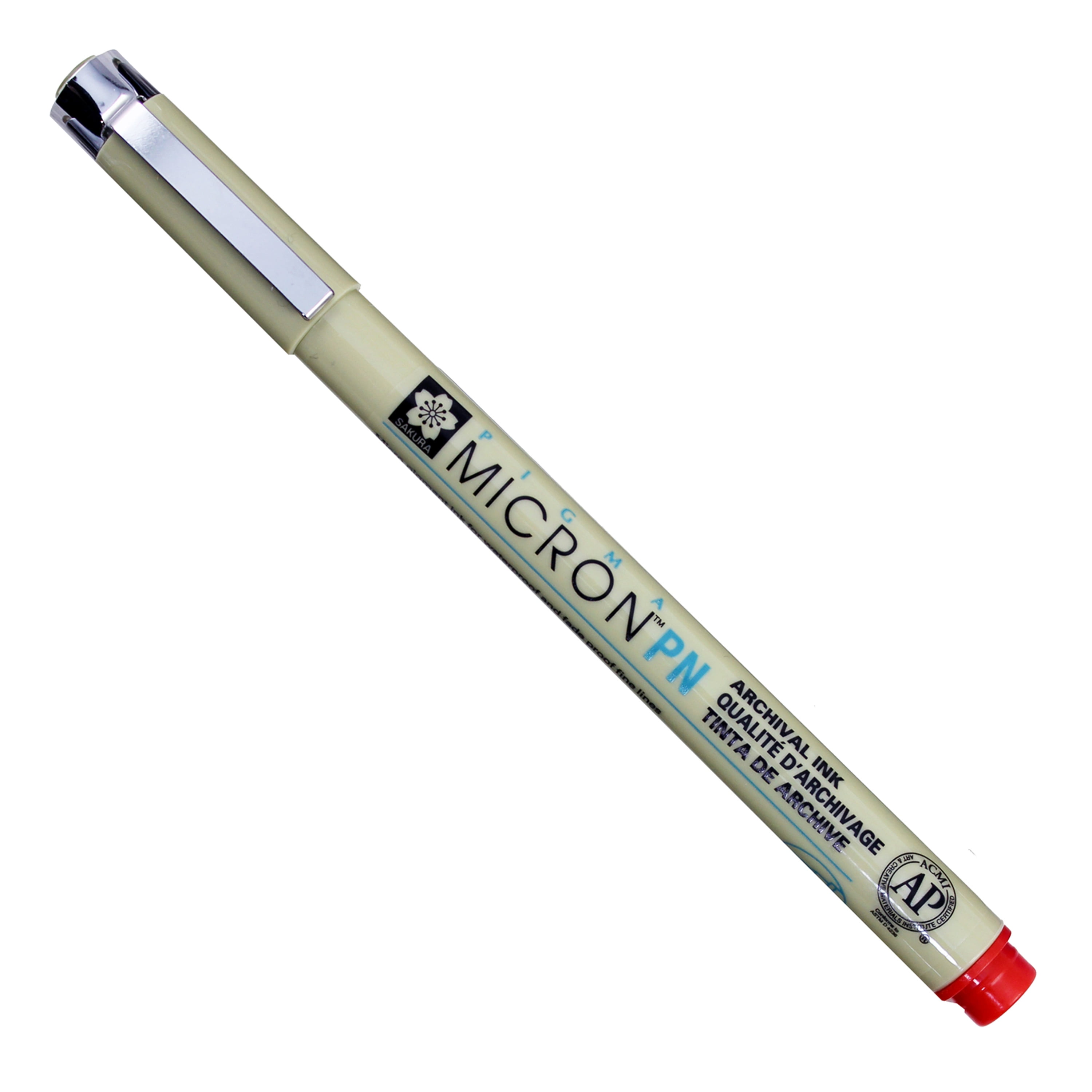 Sakura Pigma Micron PN Plastic Nib Pen, Red - Walmart.com
