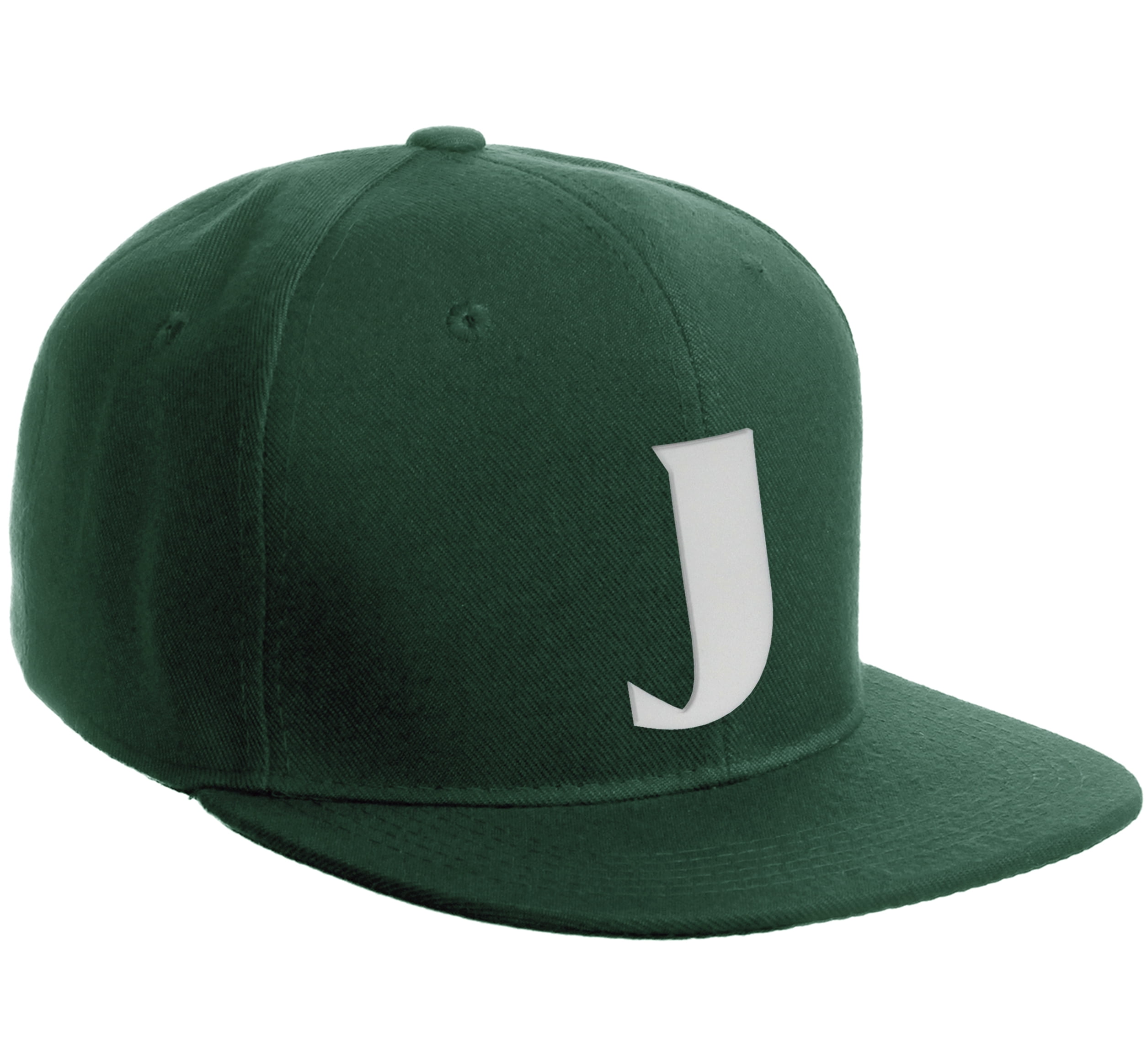 Daxton Classic Snapback Hat 3D Capital Alphabet Letters Flat Bill Visor ...