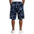 BRANROY Mens Casual Shorts Tree Camo - Drawstring Elastic Waist Loose ...