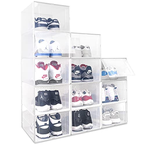 Click here for Ollie Drop Front Soft Plastic Shoe Box - Fits Up T... prices