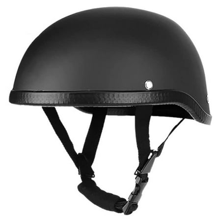 Top Deal Helmet Motorcycle Small Helmet Retro Style Portable Open Half ...