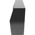 4ft Portable Bar Table with 2 Shelves - Mobile Bartending Station ...