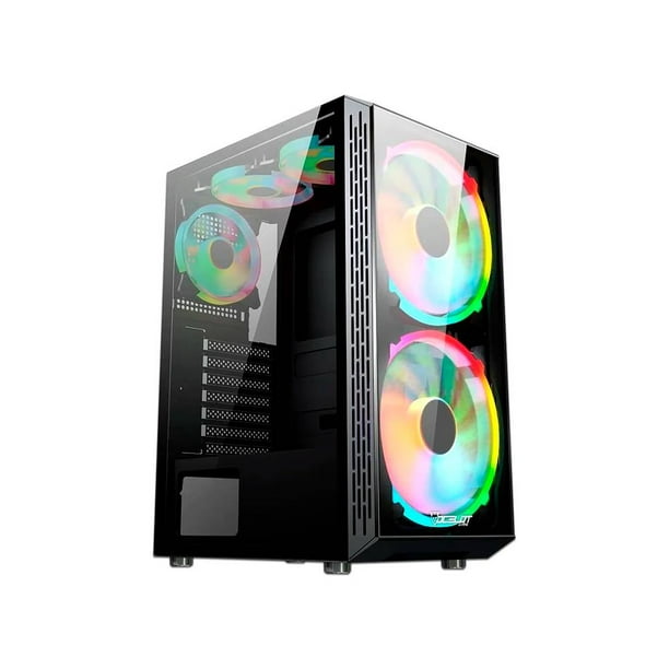 Gabinete Gamer Ocelot OG-C E1, ATX, Sin Fuente de Poder . Color Ocelot ...