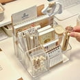 Multi-function Acrylic Pen Organizer Storage, Translucent Desk Pencil ...
