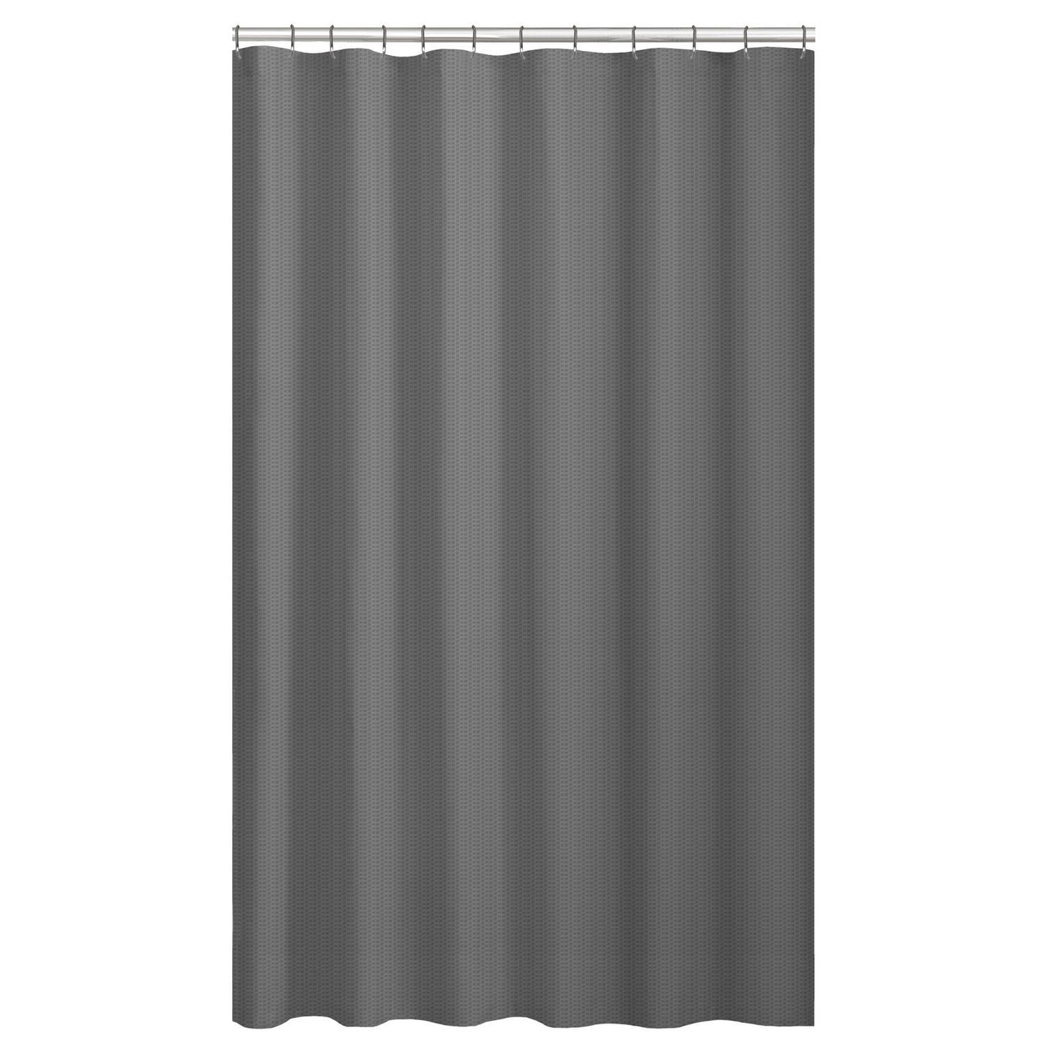 Click here for Hometrends Textured Microfiber Fabric Shower Curta... prices