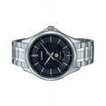 Casio Standard Analog Moon Phase Black Dial Quartz MTP-M100D-1A Men's ...
