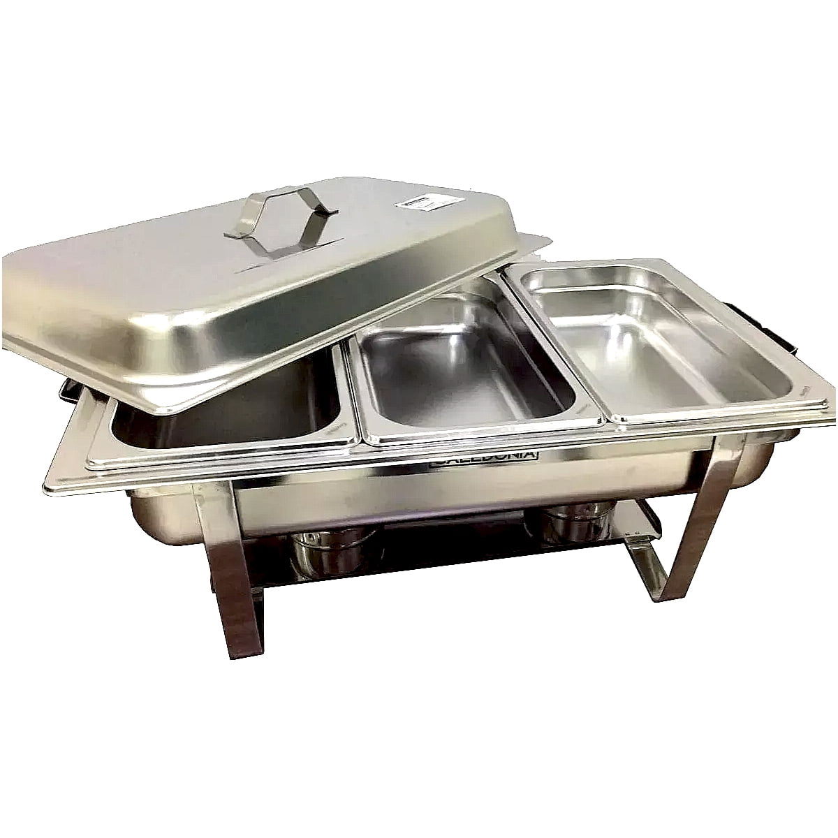 Bufetera Chafer ARCOSHOP 3 Espacios De Acero Inoxidable con 2 ...