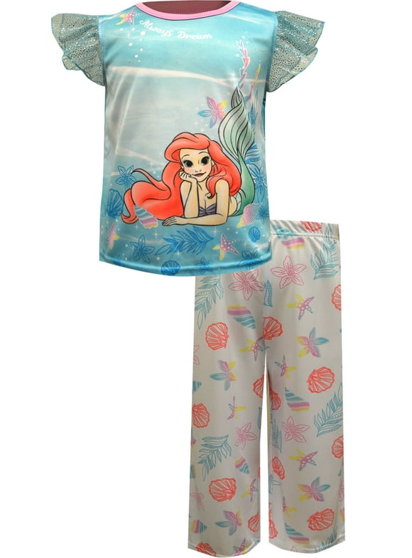Little Mermaid Pajamas Girls