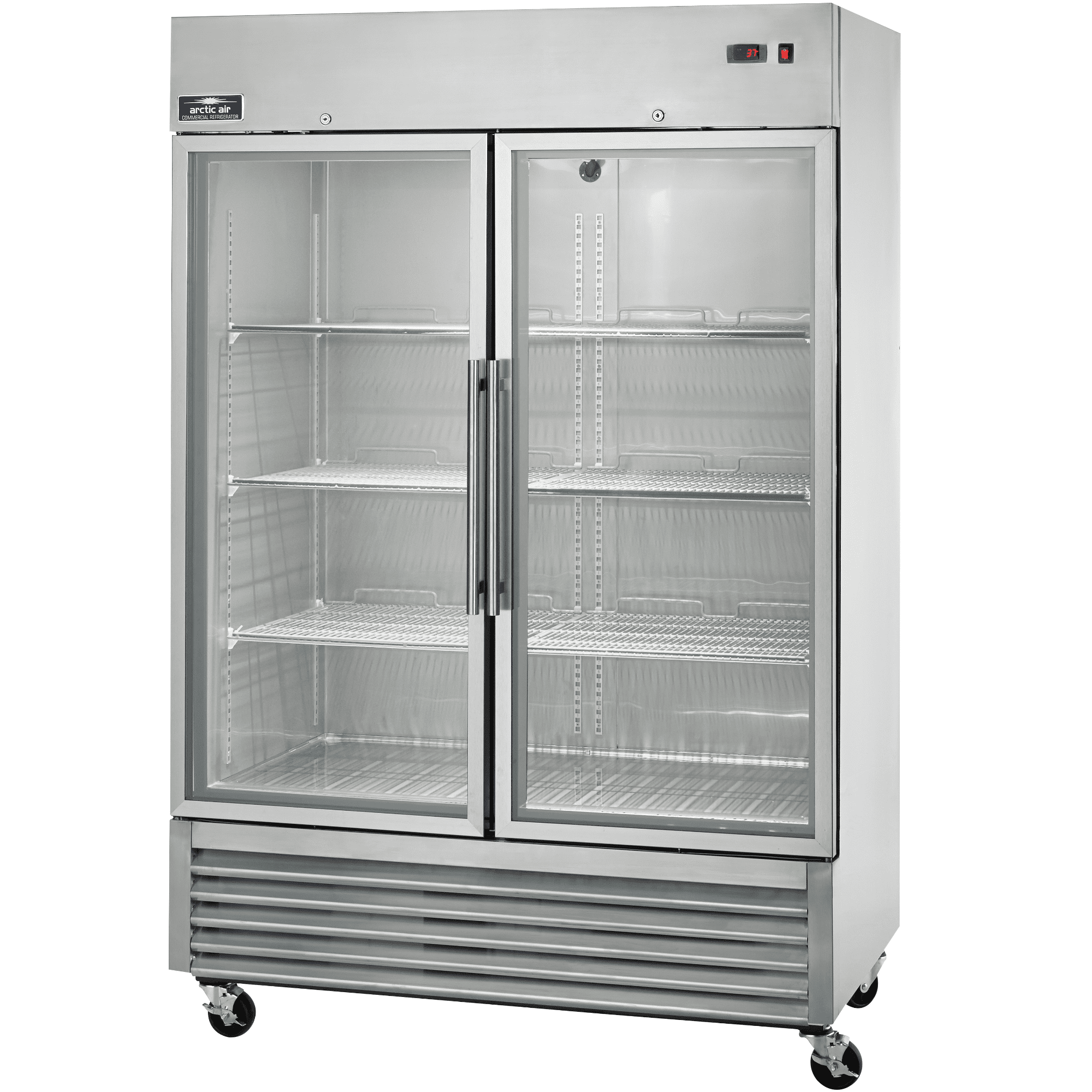 Arctic Air AGR49 Two Door Glass Reach-In Refrigerators, 2 doors 6 ...