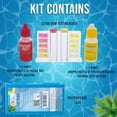 Basic 3-Way Swimming Pool & Spa Test Kit - Tests Water for pH, Chlorine ...