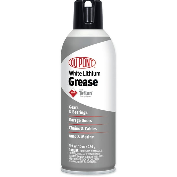 DuPont Teflon White Lithium Aerosol Bicycle Lubricant and Grease, 10 Oz. - Walmart.com