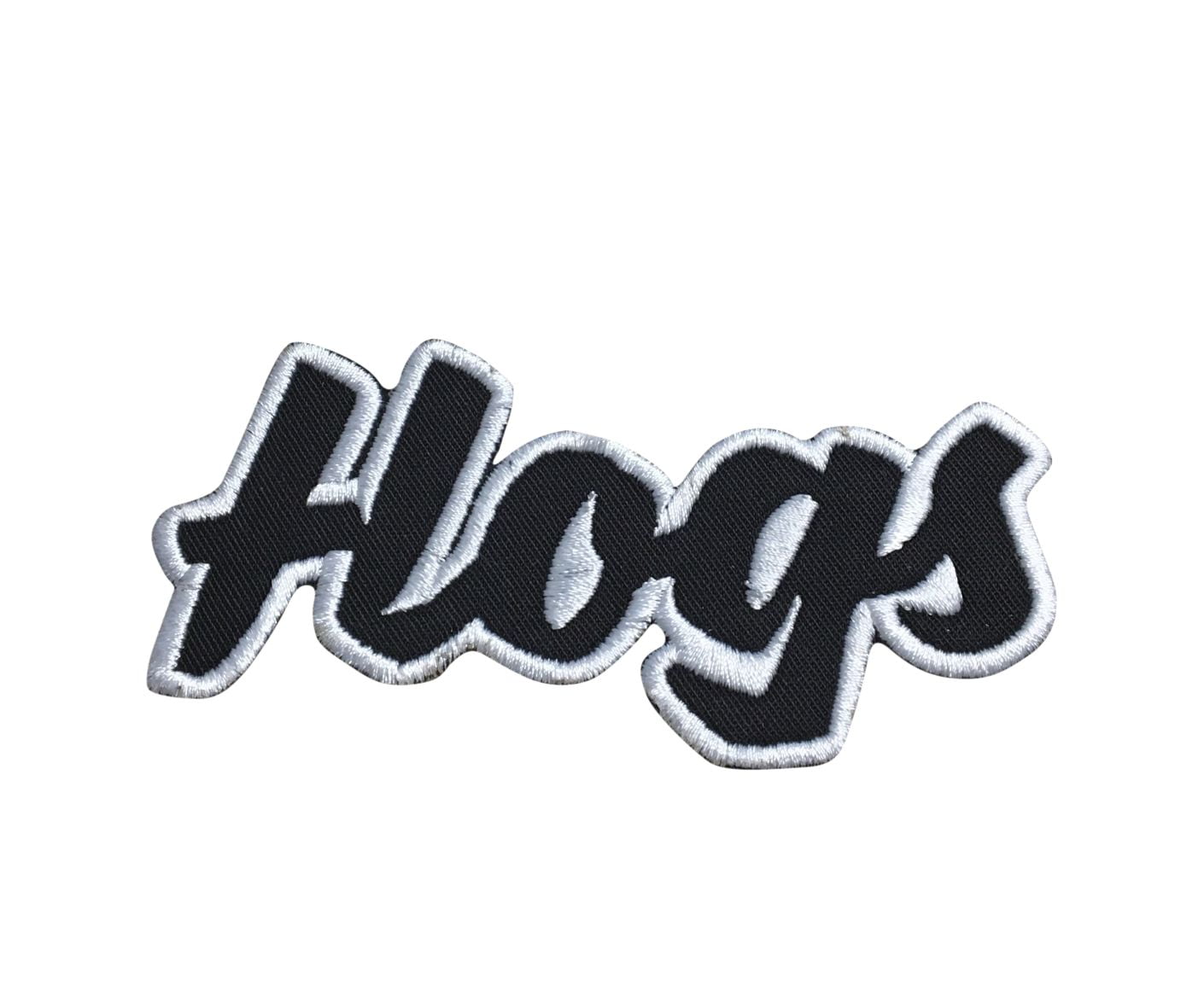 Hogs - Black/White - Team Mascot - Words/Names - Iron on Applique ...