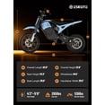 ESKUTE Novamini Electric Dirt Bike for Teens & Adults, 3500W Peak Mid ...