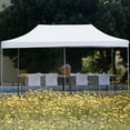 Outdoor Basic 10' x 20' Waterproof Pop up Canopy, Heavy Duty, Portable ...