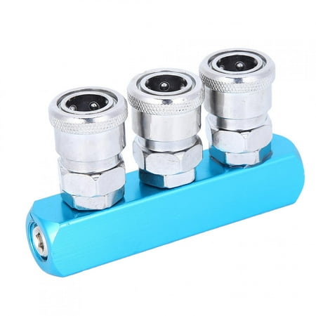 Small Aluminum Alloy Manifold Fitting, Quick Connect Socket, C Type ...