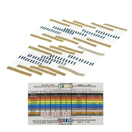 Circuit Board LED Resistor Capacitors Transistor Set Electric ...