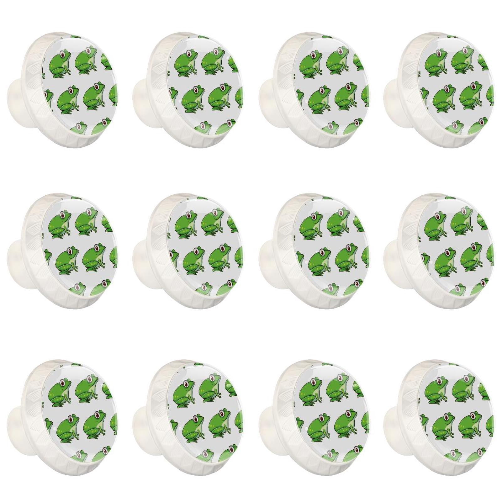 12 Pcs Frog Knobs for Kitchen Cabinet Cupboard Dresser Bookcase Drawer ...