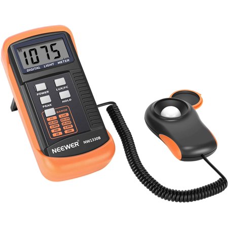 Neewer Light Meter, Digital Illuminance/Light Meter, 0-200,000 Lux ...
