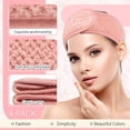 Spa Facial Headband 4 Packs Head Wrap Terry Cloth Headband Adjustable ...