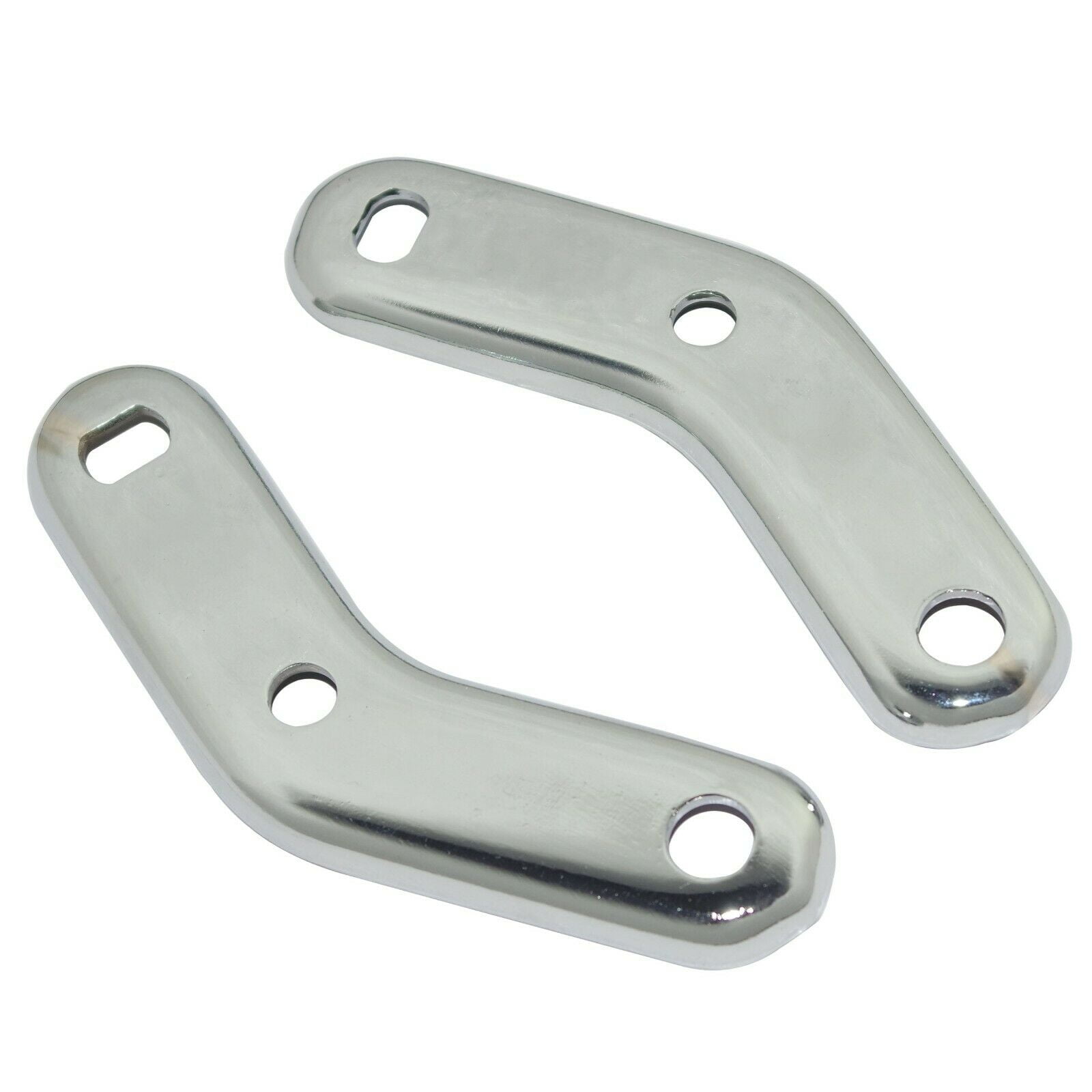 Vespa PX LML Star Stella Mirror Clamp Bracket Set Steel Chrome Plated ...