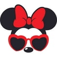 Design with Vinyl Cool Minnie Mouse Heart Shades Wall Sticker - Walmart.com Design with Vinyl Cool Minnie Mouse Heart Shades Wall Sticker - Walmart.com