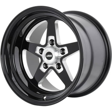 JEGS 66072 Sport Star 5-Spoke Wheel Size: 15 x 8 Bolt Pattern: 5 x 4.75 ...