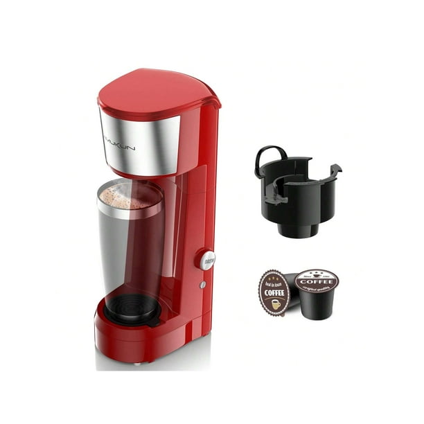 Serve Coffee Maker Compatible with Single Cup Capsule and Ground Coffee ...