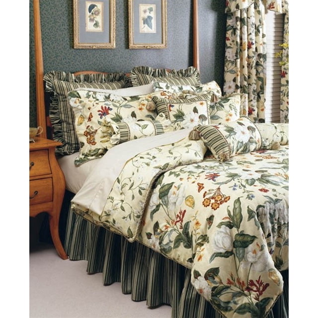 Williamsburg Garden Images 4-Piece Full Comforter Set - Walmart.com