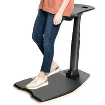 VIVO Adjustable Swivel Chair with Wheels, Ergonomic Cross Legged Office ...