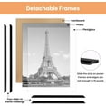24x36 Poster Frame 3 Pack, Scratch-Proof Picture Frames 24 x 36 for Photo Gallery - Slide-In ...