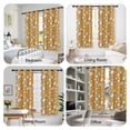 Basketball and Jersey Orange Pattern Blackout Curtains,Triple Weaved ...