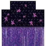 Minecraft Birthday Fringe Door Curtain, 5.25ft x 2.5ft - Walmart.com