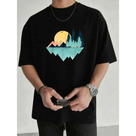 UPC 651523000772 - Funny Geometric Mountain Abstract Geometry Outdoor ...