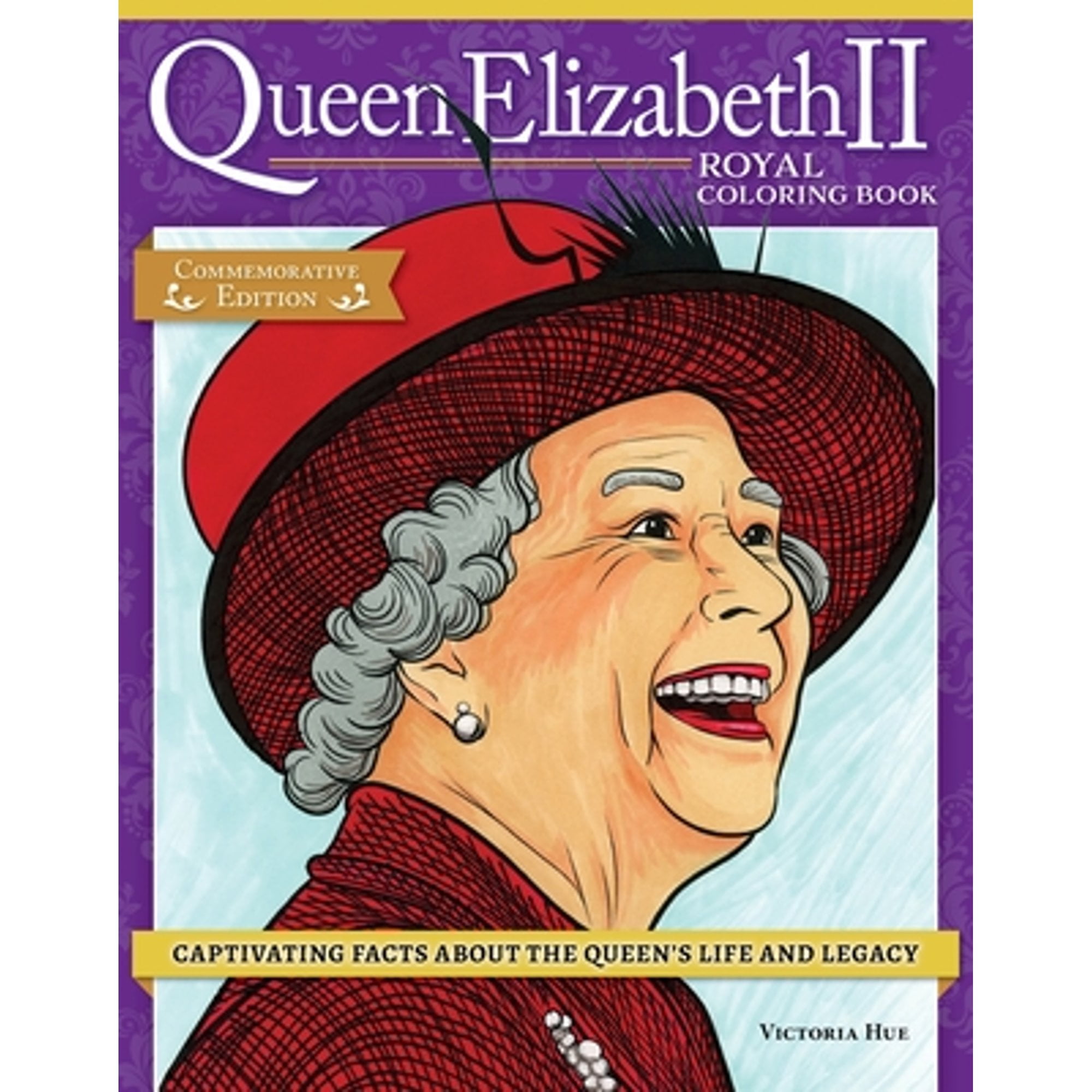 Pre-Owned Queen Elizabeth II Royal Coloring Book: Captivating Facts ...