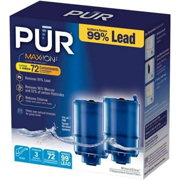 PUR GENUINE MineralClear Faucet Water Replacement Filter, RF99991, 1 ...