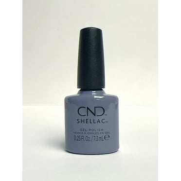 CND Shellac UV Cure Soak Off Gel Polish, Powerful Hematile, Chip ...