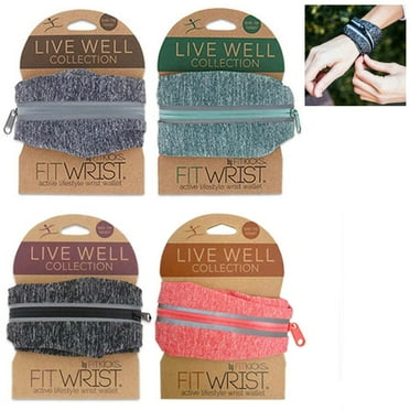 Fit Wrist Wallet Arm Pouch Band Zipper Running Travel Gym Sports Money ...